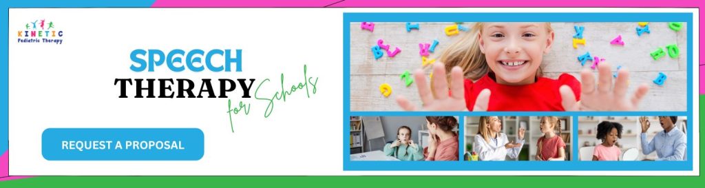 Speech Therapy - Kinetic Pediatric Contract Therapy